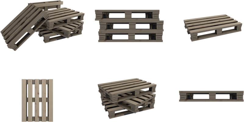 Isometric Pallets - Broadway Infosys