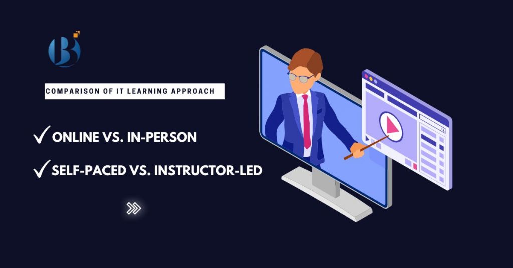 Online vs. In-person, Self-paced vs. Instructor-led - Which IT Training Approach to Go for?