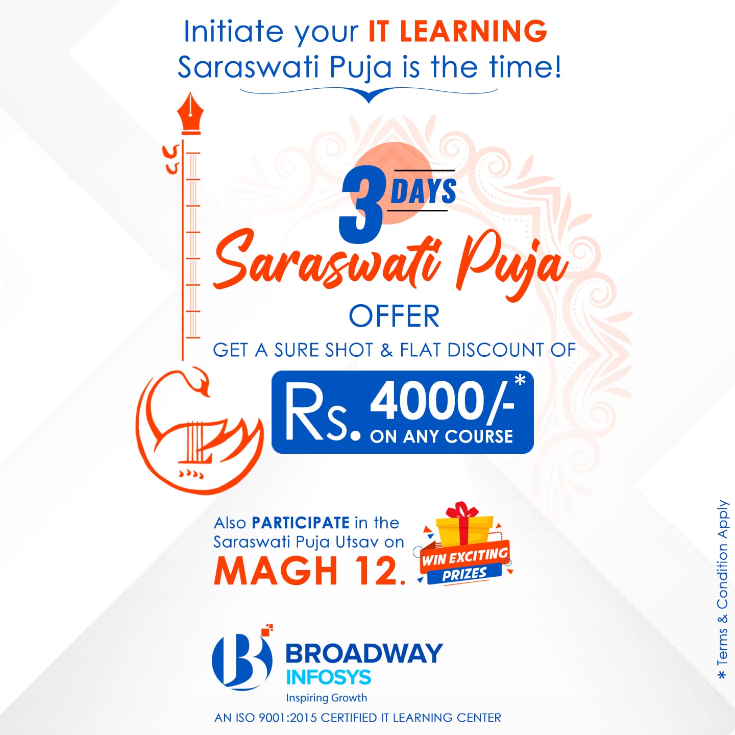Broadway Infosys's Saraswati Puja Utsav 2079
