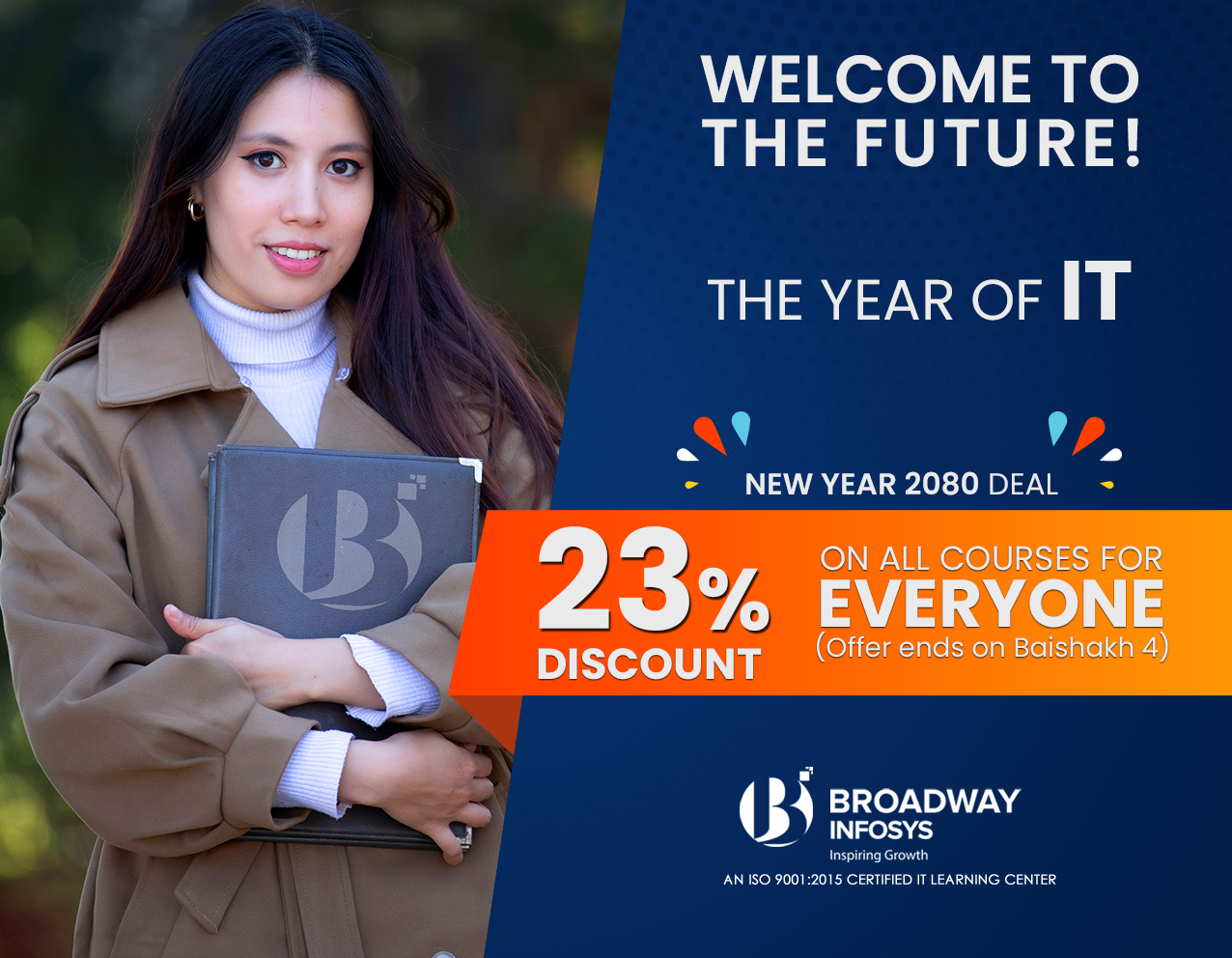 Broadway Infosys's New Year 2080 Offer